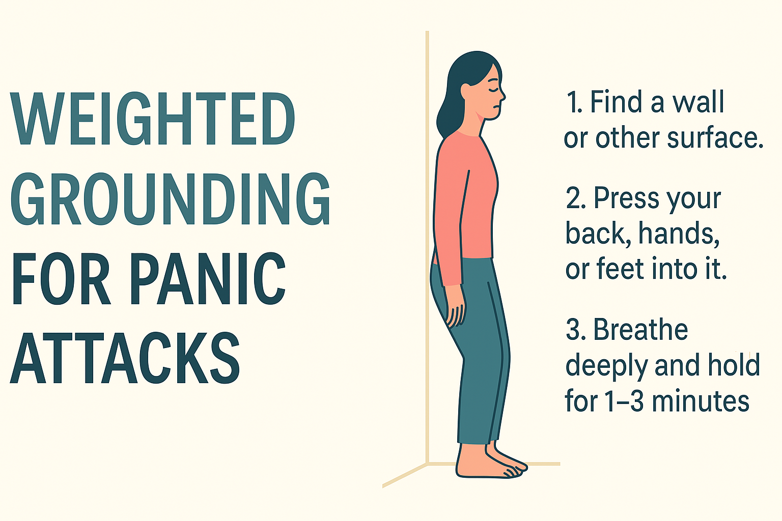 Grounding via Body Pressure - Grounded Roots Mental Health Therapy